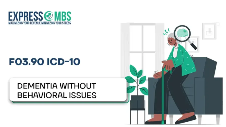 How to Code F03.90: Dementia Without Behavioral Issues